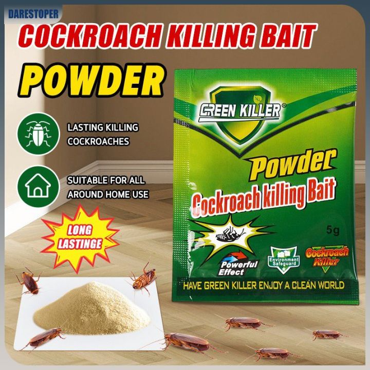 【Free Shipping】50PCS Effective Powder Cockroach Killing Bait,roach ...