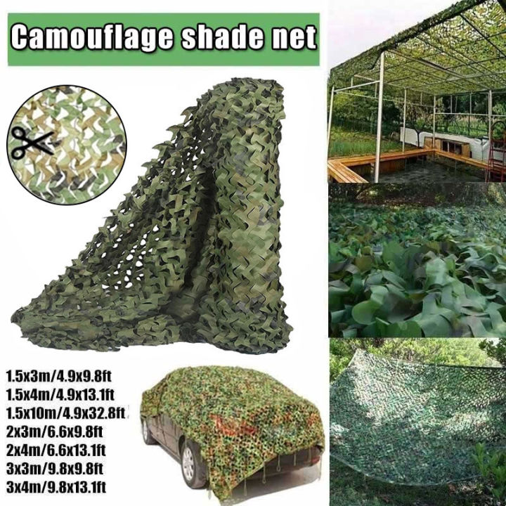 Camouflage Net Outdoor Camo Net Camping Sun Shelter Car Cover ...