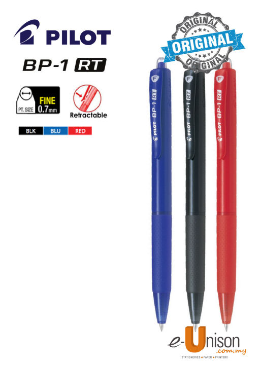 Pilot BP-1 RT Retractable Ball Pen Fine 0.7mm | Lazada