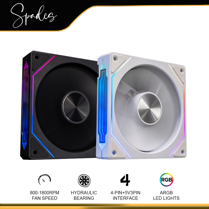 Jungle Leopard Prism 4 RS RGB CPU Fan Infinity Mirror 3PIN Motherboard ...