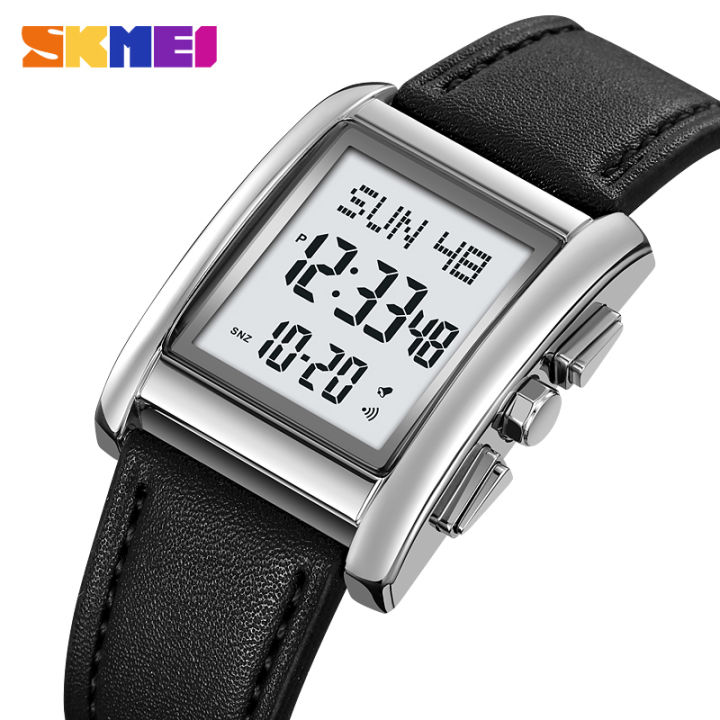 SKMEI Brand Luxury Sport Men Watch Waterproof Casual Men Square Digital ...