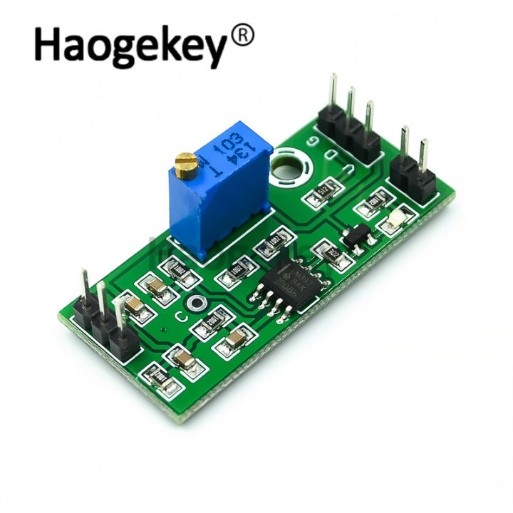 LM393 Voltage Comparator Module Signal Waveform Adjustable High Low Level/Load Drive Dual ...