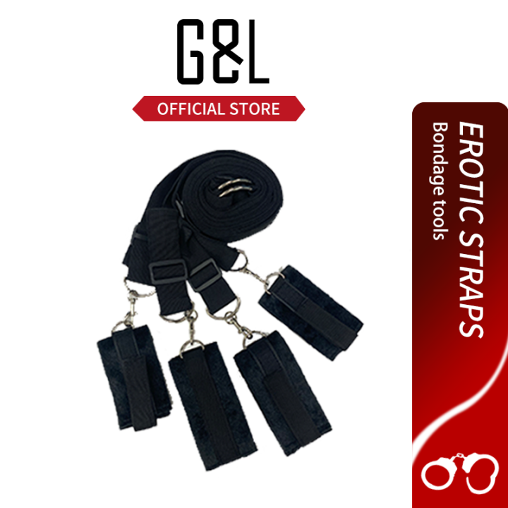 G&L BDSM Bed Handcuff Bondage Set Sex Toy Sexual Abuse Tools Adult Sex ...