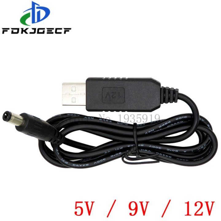 USB Power Boost Line Dc 5v To Dc 9v / 12v Step Up Module Usb Converter Adapter Cable 2.1x5.5mm ...