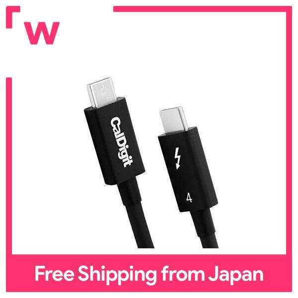 [Intel Certification] CalDigit Thunderbolt 4 / USB 4 Cable (0.8m) | Lazada Singapore