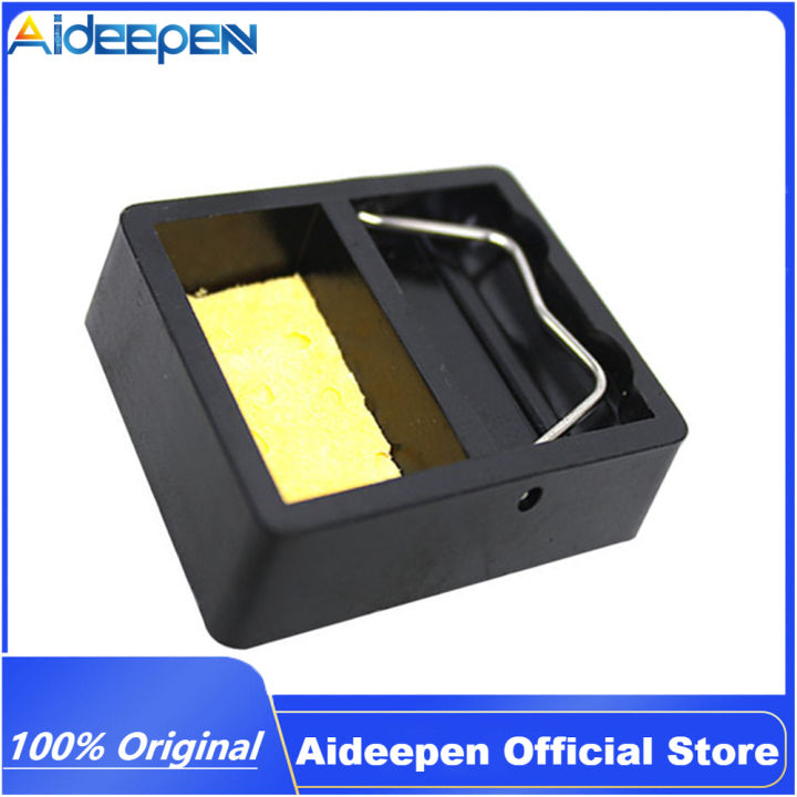 【พร้อมสต็อก & จัดส่งฟรี】 Aideepen ไฟฟ้าที่ใส่หัวแร้งสี่เหลี่ยมเบคิไลท์ที่ใส่เหล็กทนอุณหภูมิสูง ...