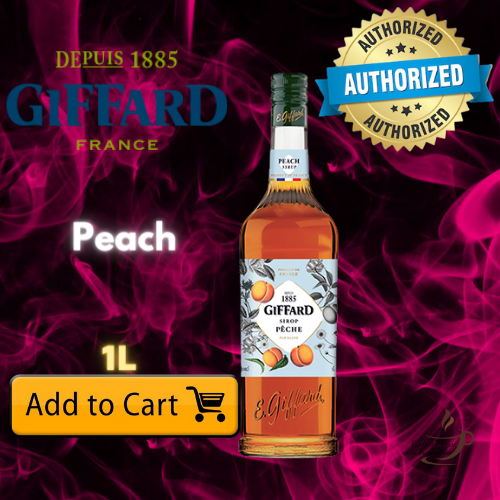 GIFFARD PEACH SYRUP 1L | Lazada PH