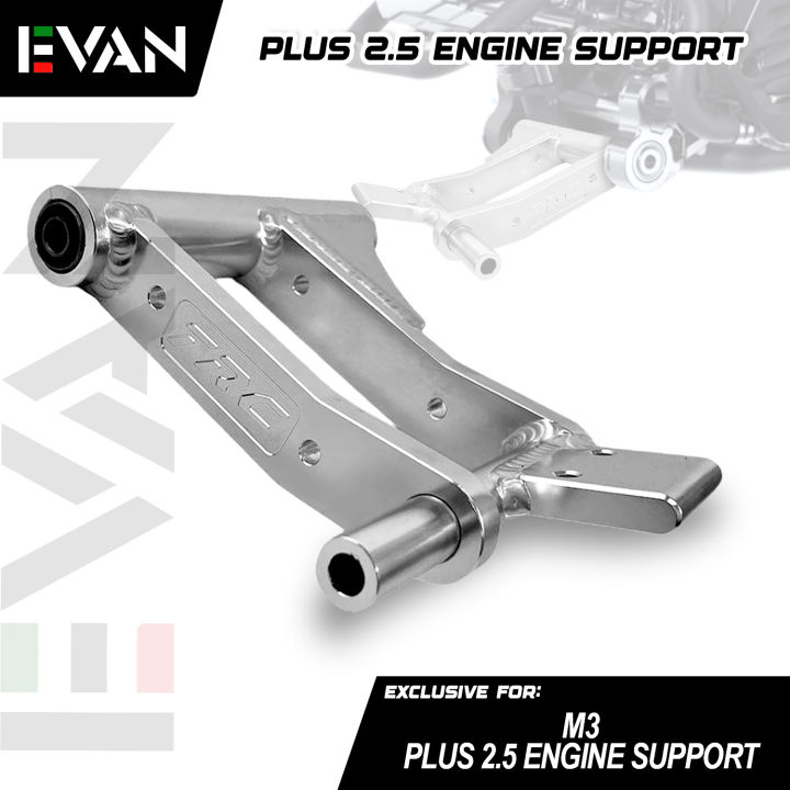EVAN.PH TRC RACING CNC ENGINE SUPPORT PLUS 2.5 for MIO I 125 ...