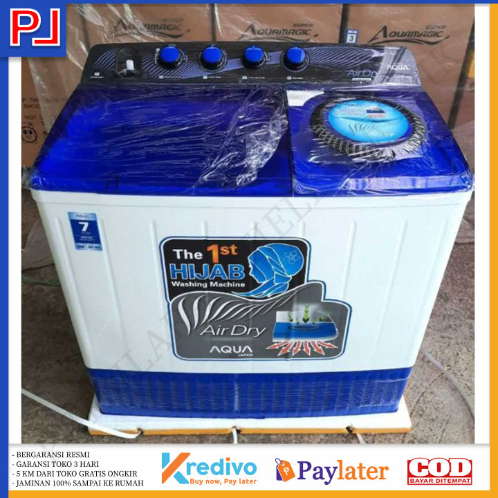 MESIN CUCI 2 TABUNG AQUA QW-1050XT KAPASITAS BESAR 10KG KHUSUS BANDUNG ...