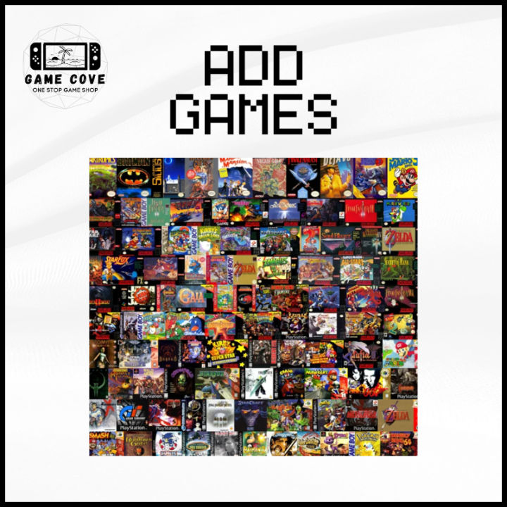 ADD GAMES | 1 Item = 1 Game | Only purchase as add-ons | Lazada PH