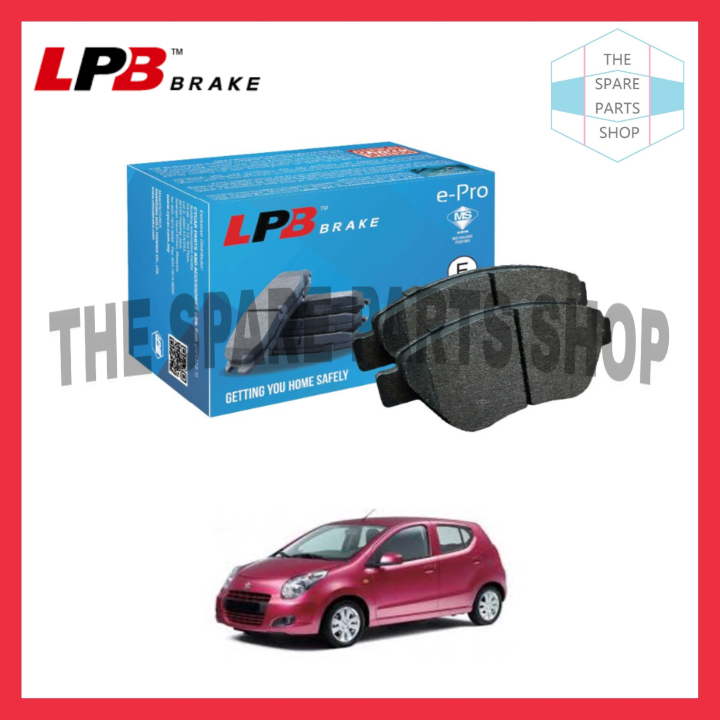 SUZUKI ALTO 1.0 FRONT LPB DISC BRAKE PAD (A04610) | Lazada