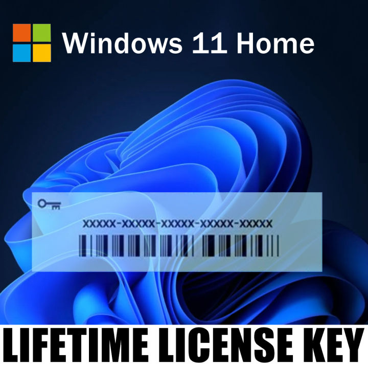 Windows 11 Home product key activation key 100% lifetime genuine key ...