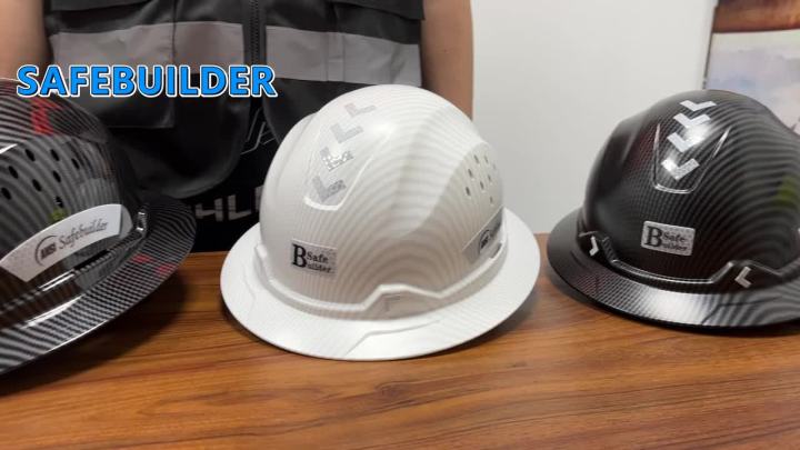 Ansi Full Brim Hard Hat For Engineer Construction Work Cap For Men ANSI ...