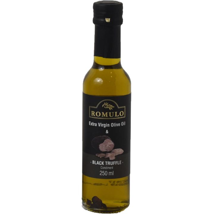 Romulo Extra Virgin Oil Black Truffle 250ml/โรมูโล่ เอ็กซ์ตร้า เวอร์ ...