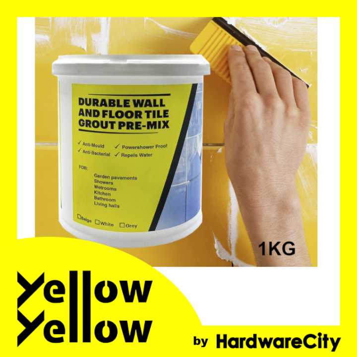 Yellowyellow HC-140 Durable Wall & Floor Tile Grout 1KG | Lazada Singapore