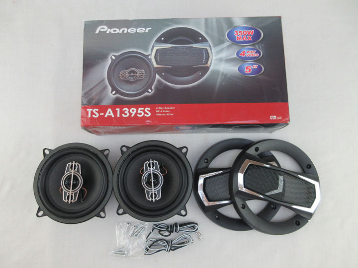 Pioneer TS-A1395S 5.25" inches Car Speaker PAIR Car Stereo Audio HIFI ...