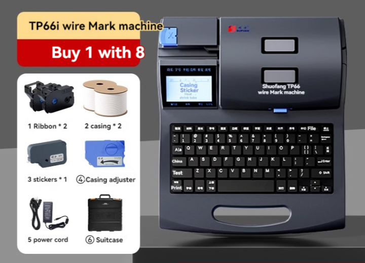 TP70/76i Bluetooth line number machine number pipeline number printer ...