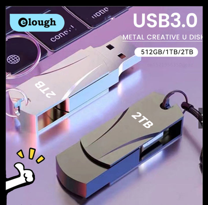 Elough Portable SSD Hard Drive 3.1 High-speed Flash Drive 512G USB PEN ...