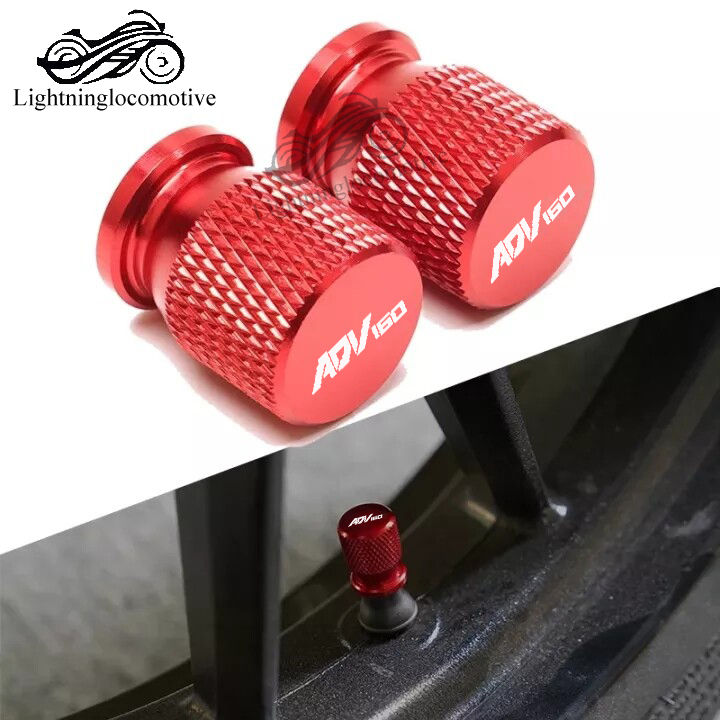 For Motorcycle Tire Valve Air Port Stem Cover For Honda ADV160 ADV 160 ...