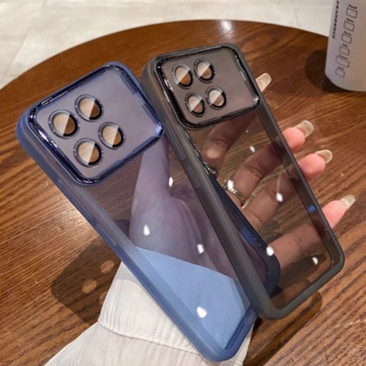 For xiaomi poco F6 pro F6pro 5G pocoF6 2024 casing transparent phone ...