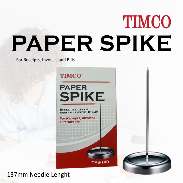 Paper Spike Metal File Receipts Bills Invoices Paper Spear Paper Fork ...