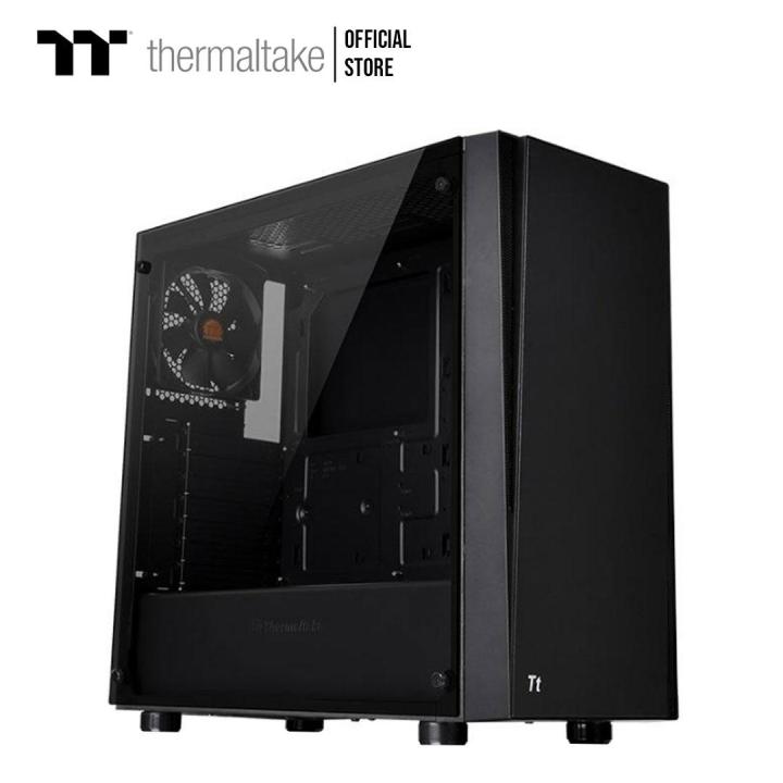 Thermaltake Versa J21 ATX Tower case RGB Tempered Glass Fitting (CA-1K1 ...