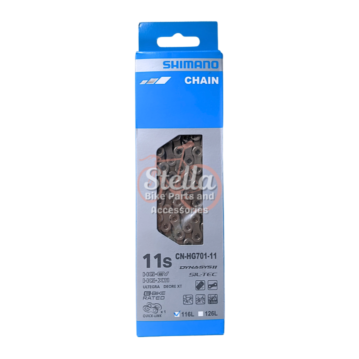 SHIMANO STEPS E6000 11-Speed Super Narrow E-BIKE Chain CN-HG701-11 ...