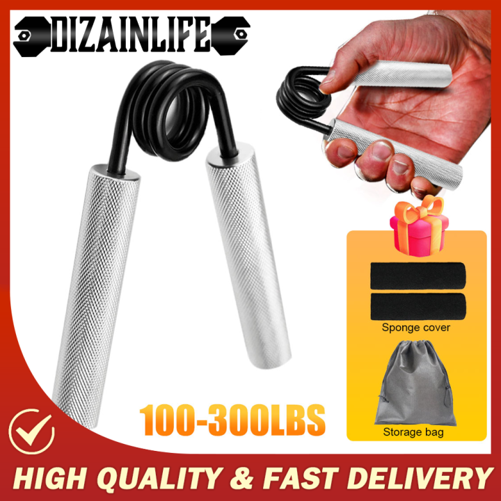 100Lbs-350Lbs Fitness Heavy Grips Wrist Rehabilitation Developer Carpal ...