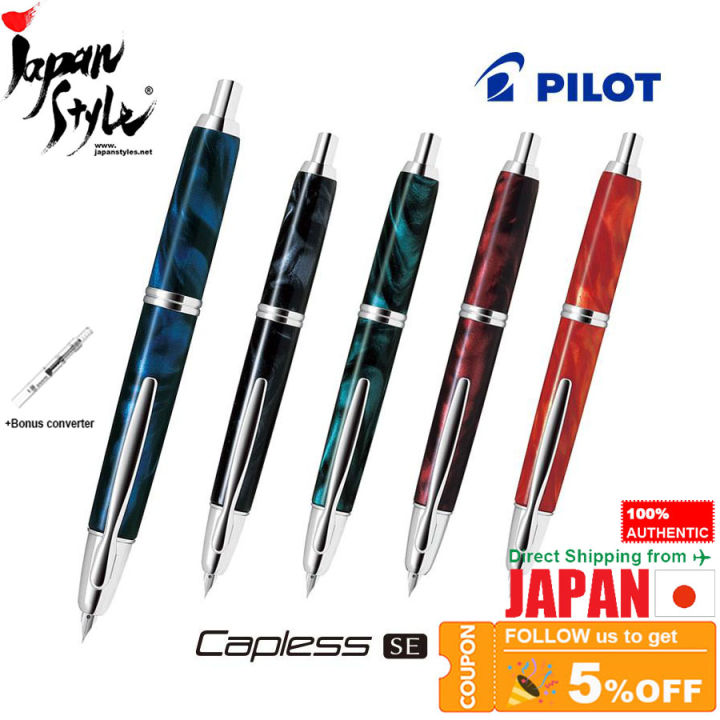 [100% original] Pilot NAMIKI Capless SE Retractable Fountain Pen ...
