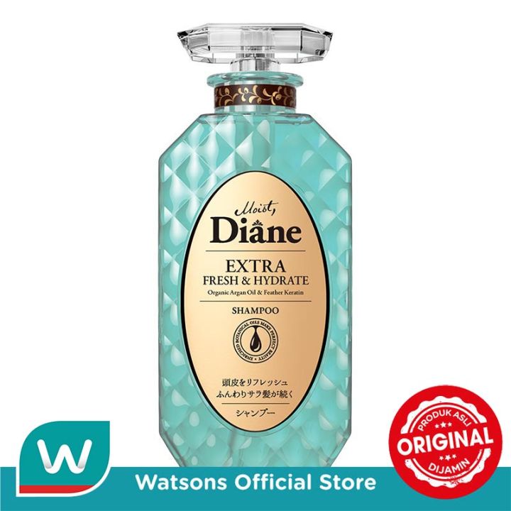 Moist Diane Shampoo Extra Fresh & Hydrate 450ml | Lazada Indonesia