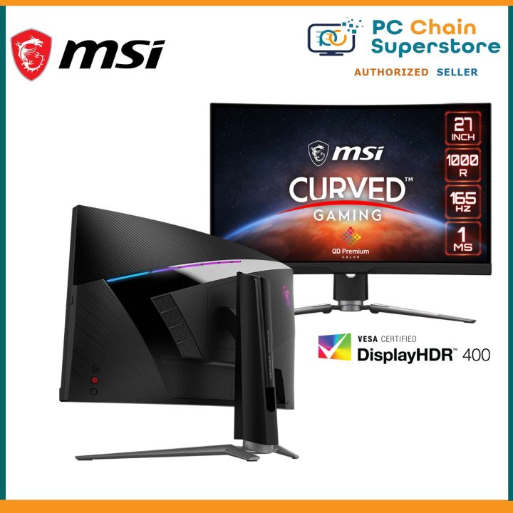 MSI MPG Artymis 273CQR-QD Quantum Dot KVM Gaming Monitor - 27" QHD ...