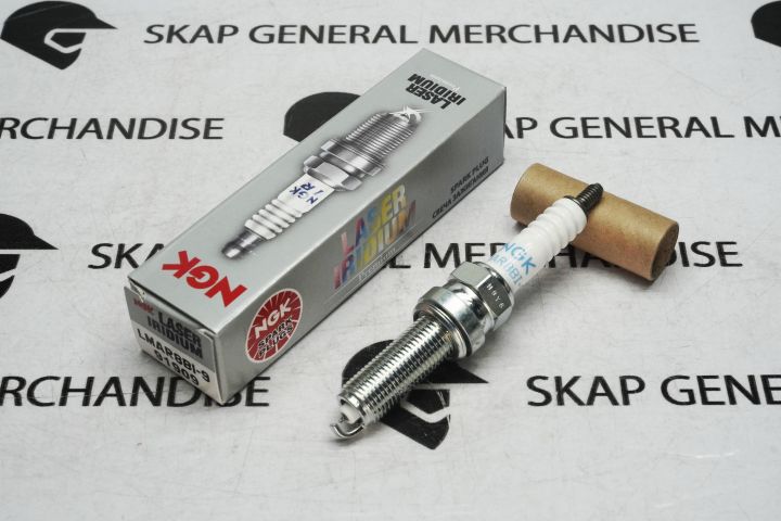 NGK LMAR8BI-9 LASER IRIDIUM SPARK PLUG - XMAX 300 • ADV 160 • PCX 160 ...
