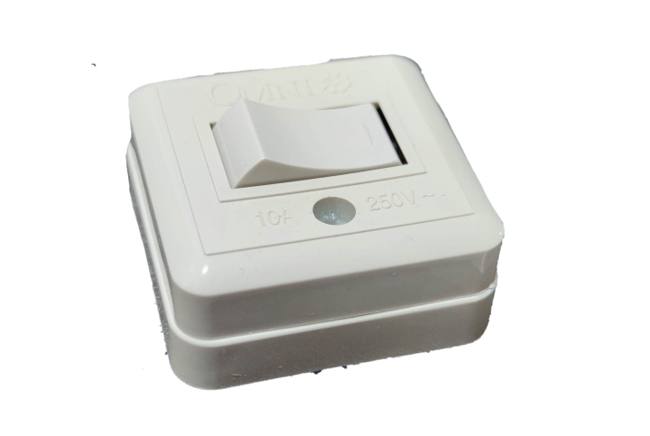 1 Gang Surface Type Switch 10A 220V ( Omni) | Lazada PH