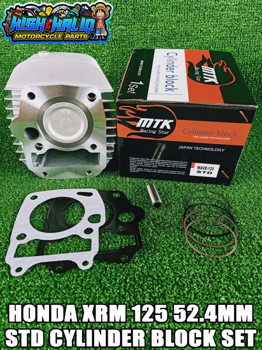 MTK HONDA XRM 125 52.4MM STANDARD CYLINDER BLOCK SET | Lazada PH