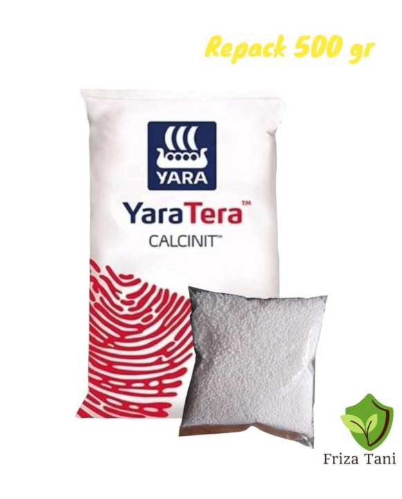 Repack YaraTera 500gr CALCINIT Pupuk Yara Tera Kalsium Nitrat Tanaman ...