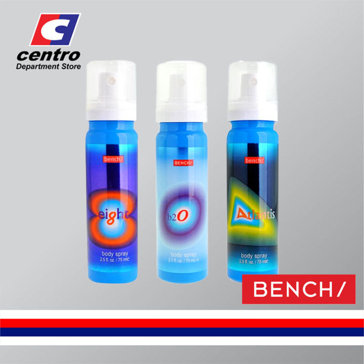Bench Atlantis / B20 /Eight Men's Body Spray 75ml/100ml | Lazada PH