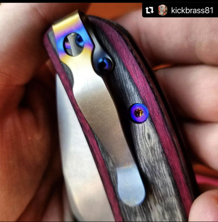 Spyderco Shaman Deep Carry Titanium Clip | Lazada PH