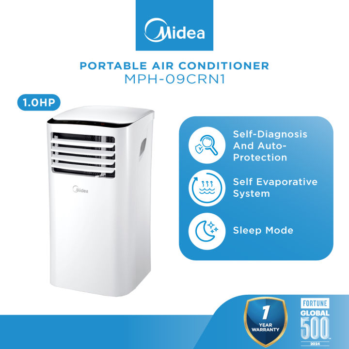 Midea MPH-09CRN1 1.0HP Portable Air Conditioner / Aircond / Air Cond ...