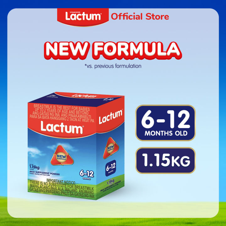 Lactum for 6-12 Months Old Milk Supplement Powder 1.15kg | Lazada PH