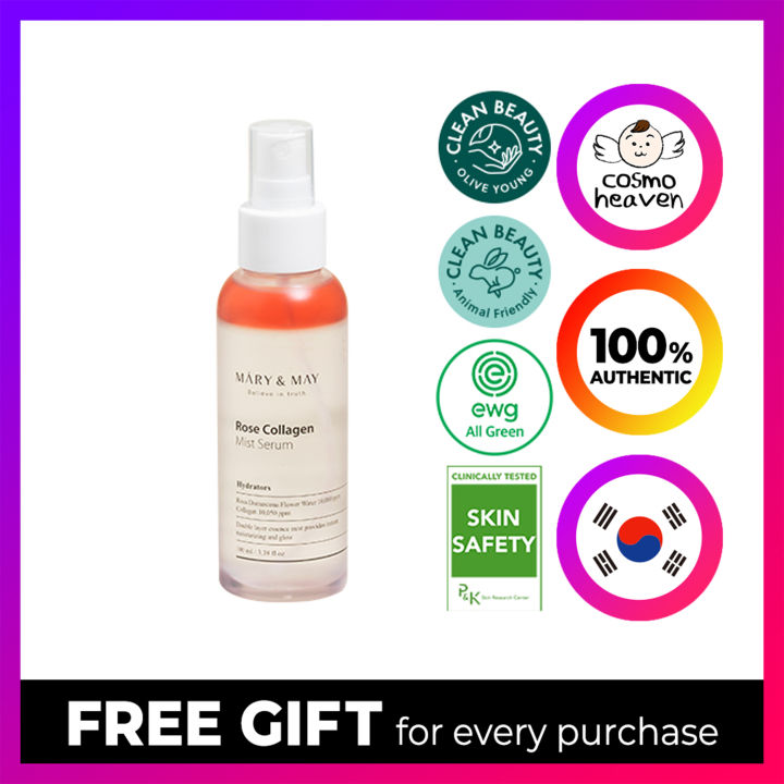 Mary&May Rose Collagen Mist Serum 100ml | Lazada PH