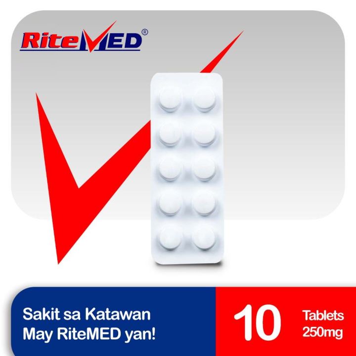 RiteMED Mefenamic 250mg 10 Tablets (Anti - Inflammatory) | Lazada PH