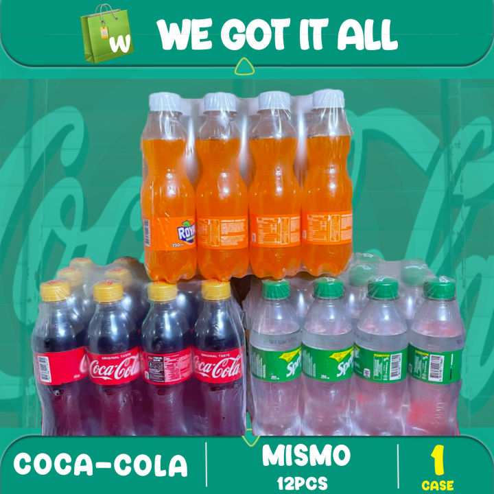 Coca-Cola Coke Sprite Royal Mismo 290ml x 12bottles (1case) | Lazada PH Coca-Cola Coke Sprite Royal Mismo 290ml x 12bottles (1case) | Lazada PH