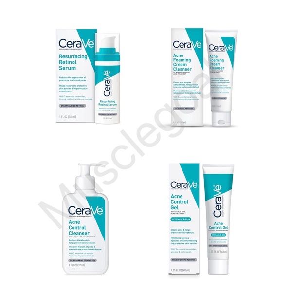 Cerave Acne Foaming Cream Cleanser Acne Control Cleanser Acne Control