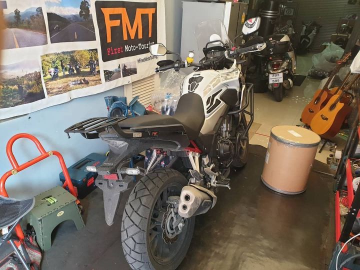 Rear Rack HONDA NX500 และ CB500X (2021-ปัจจุบัน) แร็คหลัง แร็คท้าย ...