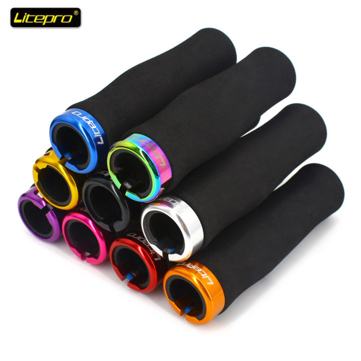 Litepro Bike Grips Mtb Grips Ultralight Handlebar Grips Locking Sponge ...