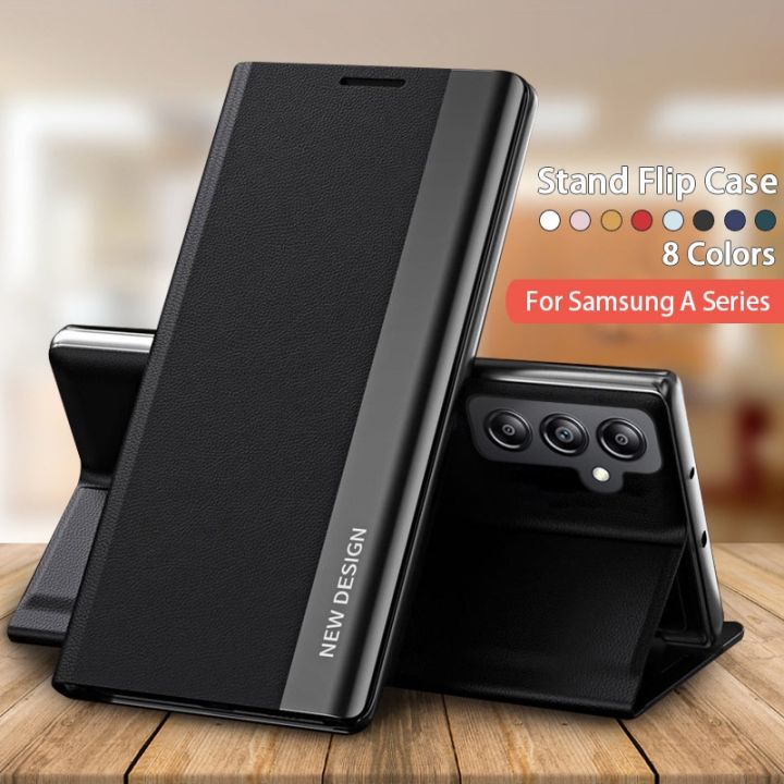 Flip Case For Samsung Galaxy A54 A14 5G 4G LTE A05 A05S A24 A34 A15 A35 A25 A55 5G 2024 2023 ...