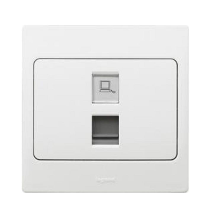 Legrand Mallia White Data Socket Cat 6 RJ45 | Lazada Singapore