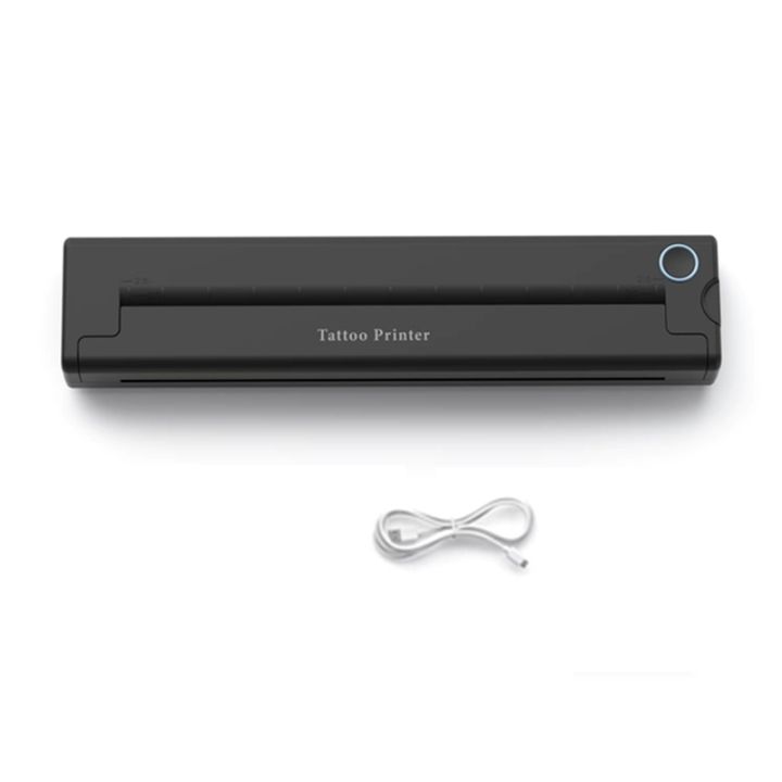 A4 Portable Printer Wireless Thermal Bluetooth Tattoos Printer Mini ...