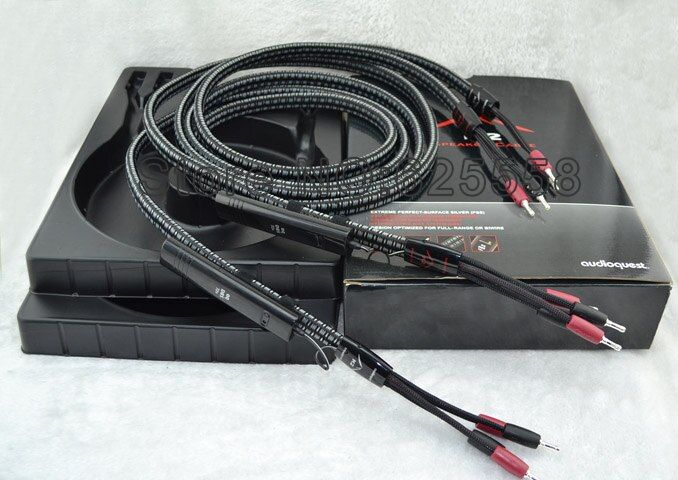 pair speaker cable free update NEW 72V DBS 2 to 4 silver plated Banana ...