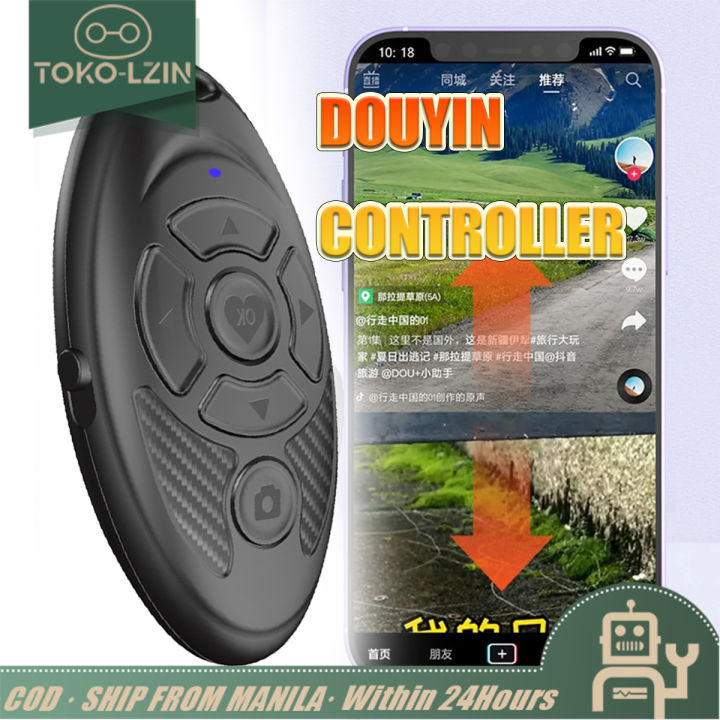 Universal Bluetooth Remote Scroller with Rechargeable Battery for ...